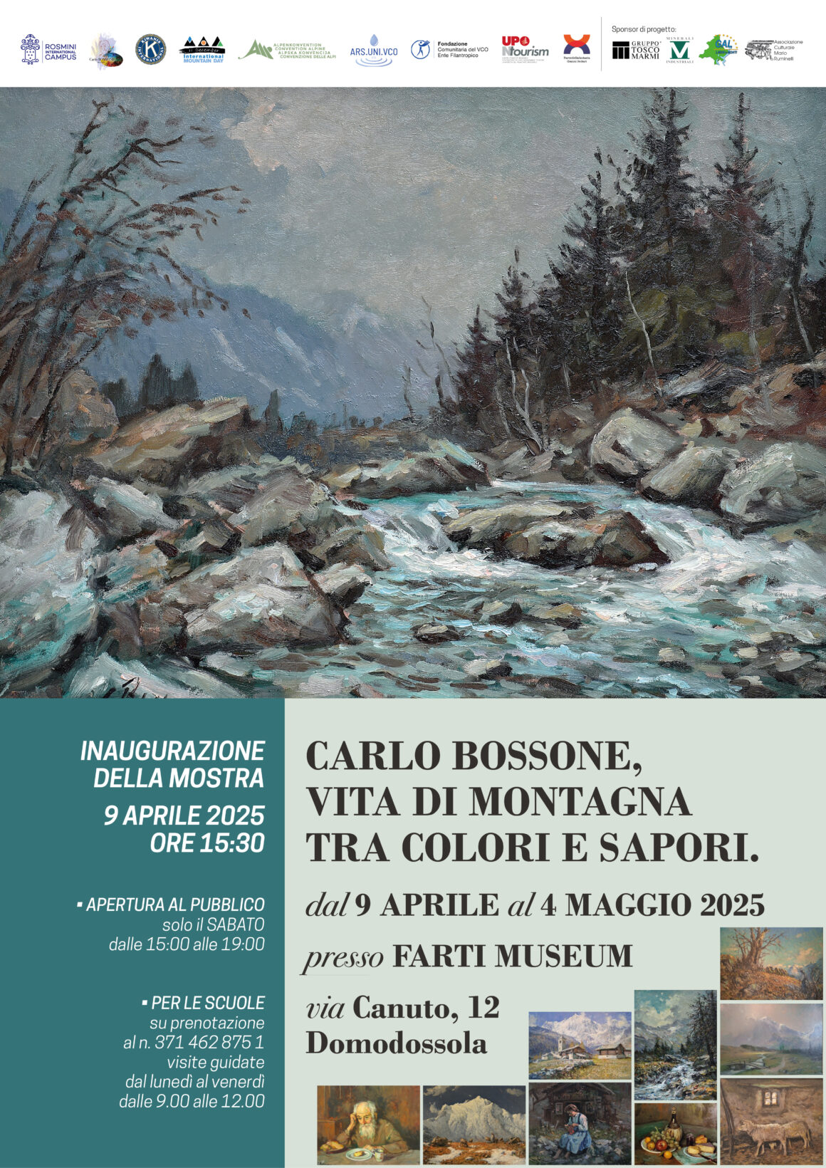 Mostra multisensoriale “Carlo Bossone, vita di montagna tra colori e ...